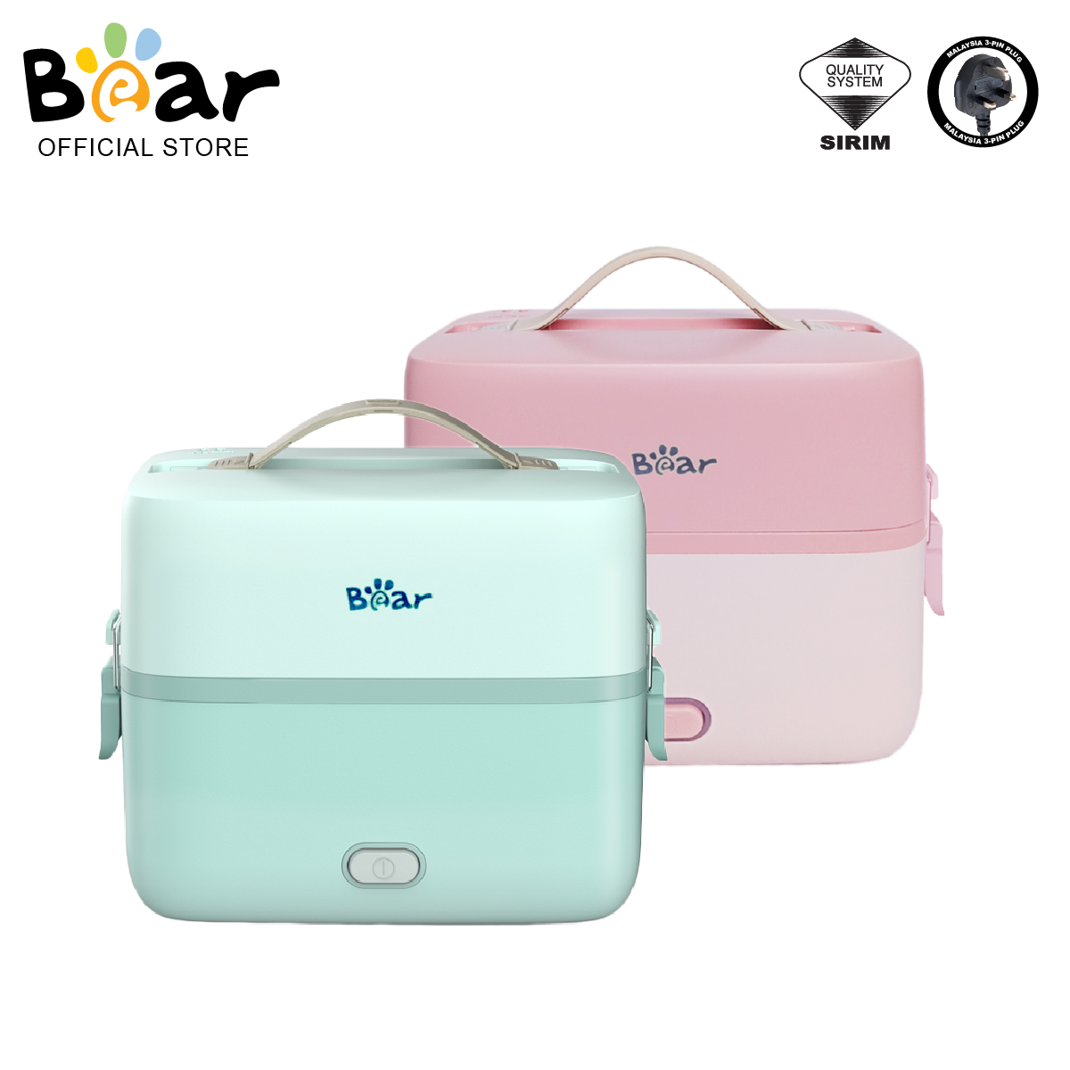 Cook and Steam Anywhere with Lunch Box - Bear Malaysia