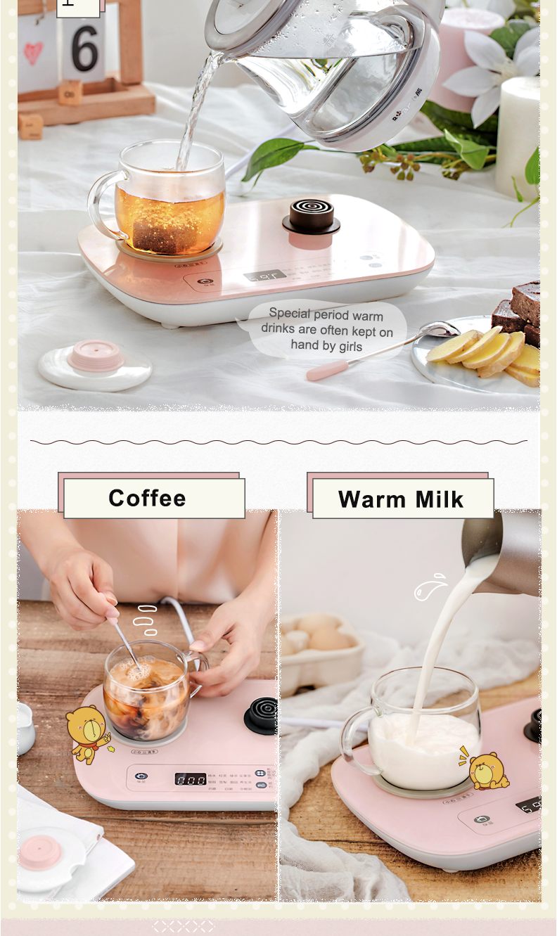 Keep Warm - Adjustable 2 in 1 Health Pot | Bear Malaysia